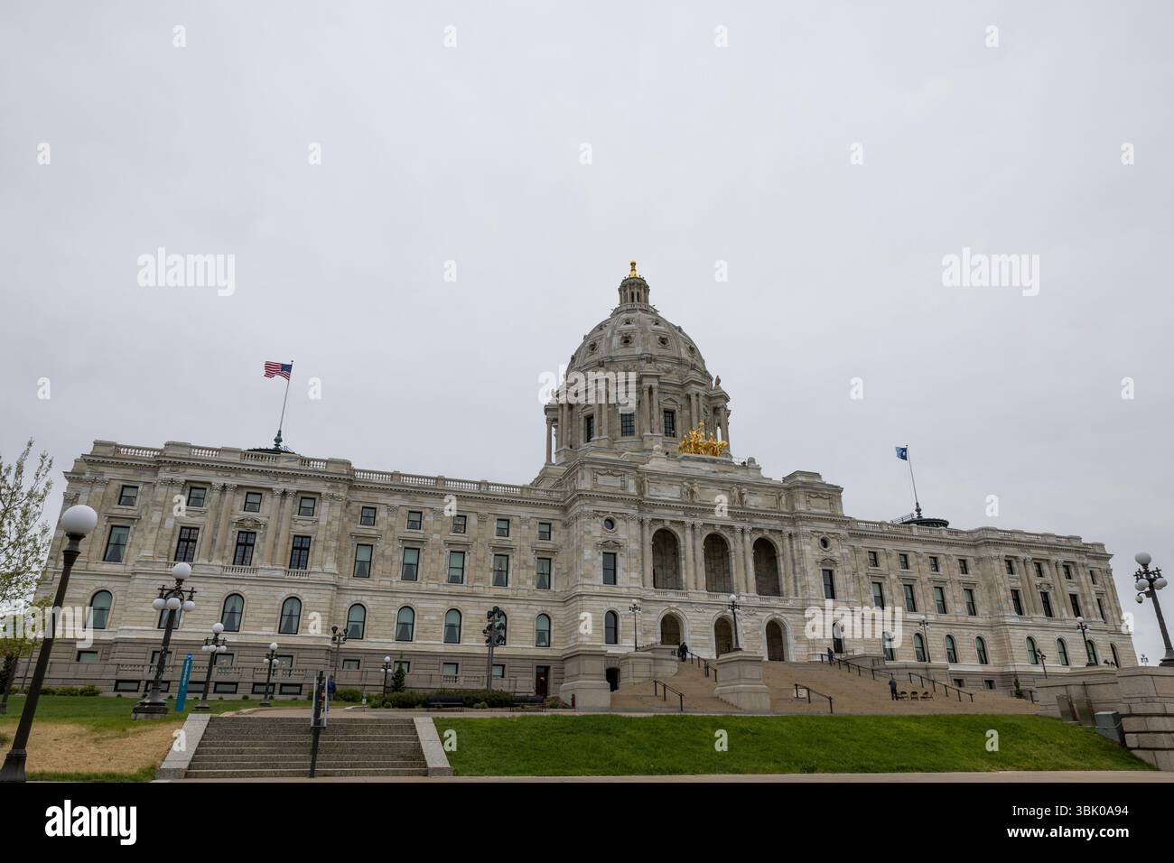 The Minnesota State Capitol is seen Monday, May 19, 2025, in St. Paul ...