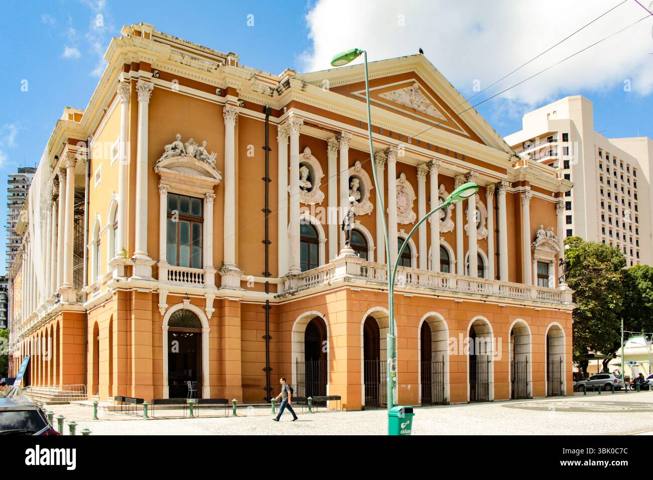 Theatro da Paz, Brazilian theater, in neoclassical style, in Praça da ...