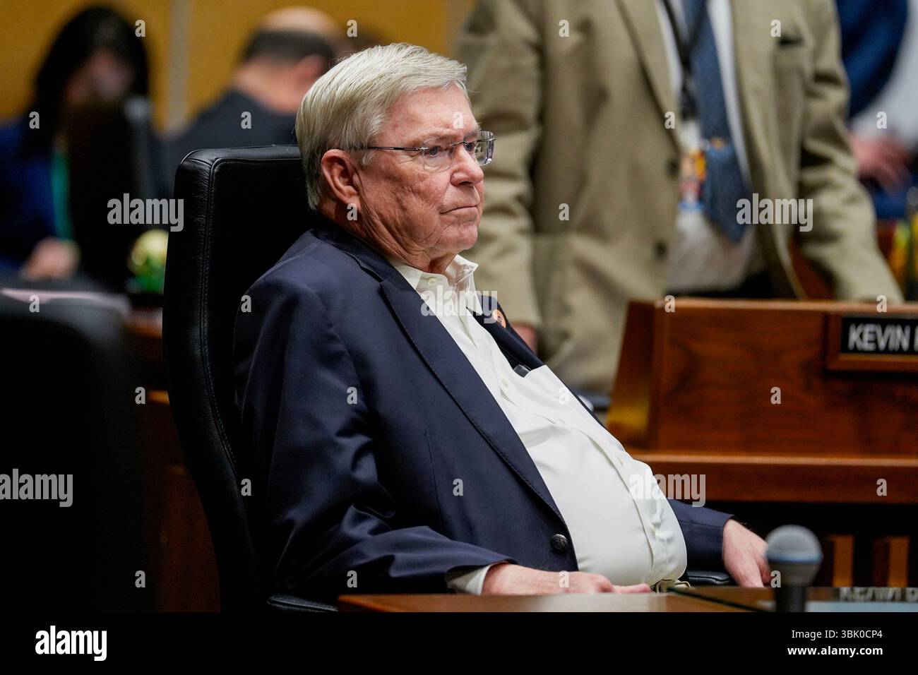 State Sen. Vince Leach, R-Phoenix, attends a Senate session, Thursday ...