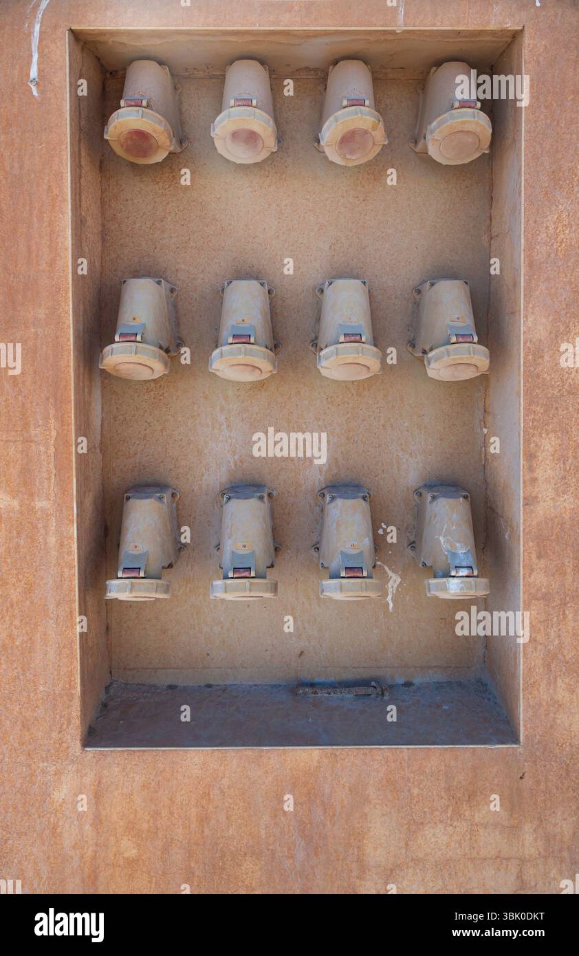 Voltage port sockets hi-res stock photography and images - Alamy