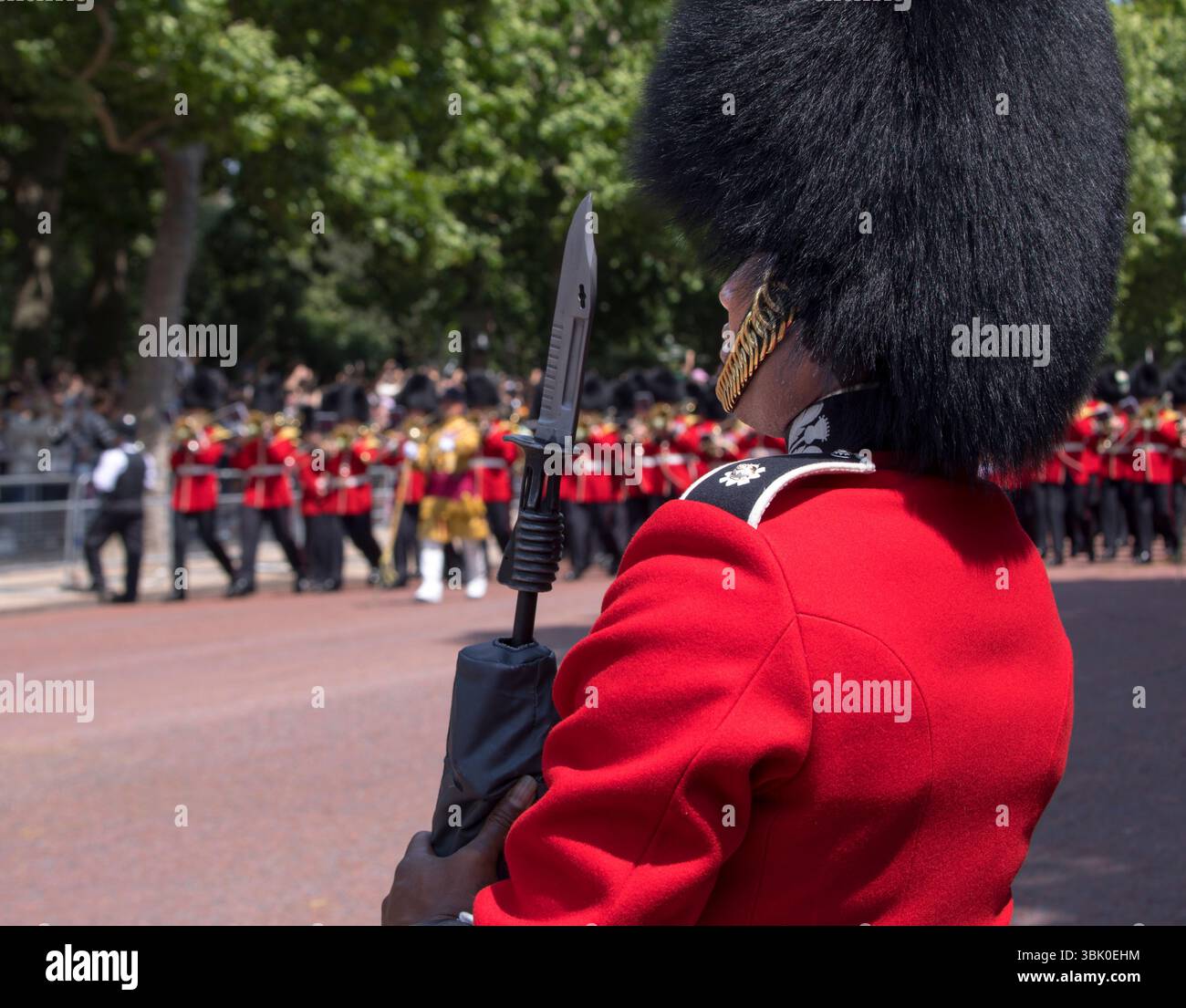 Coldstream Guard Lines The Route Trooping The Colour Color The Mall ...