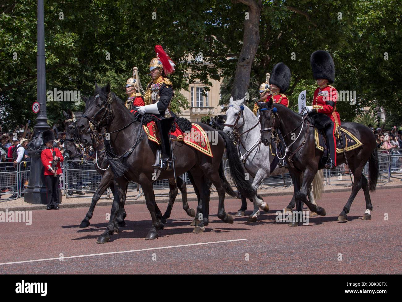Brigade Major Trooping The Colour Color The Mall Westminster London ...