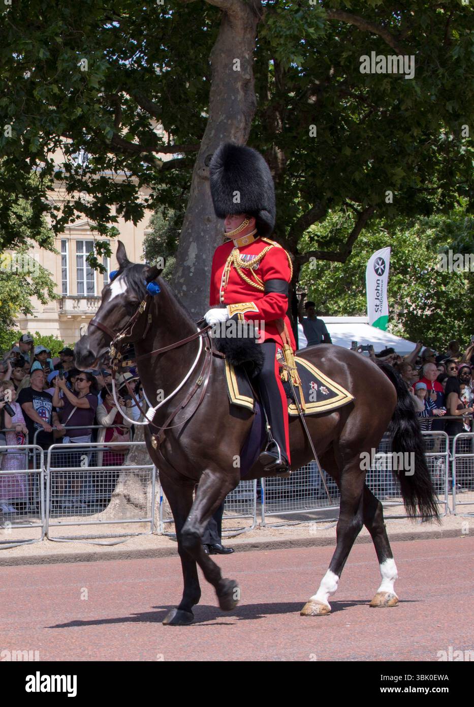 Brigade Major Trooping The Colour Color The Mall Westminster London ...