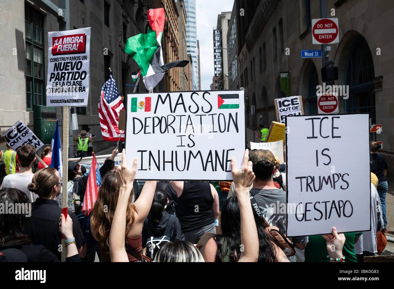 No kings protest 011 15 jpg hi-res stock photography and images - Alamy