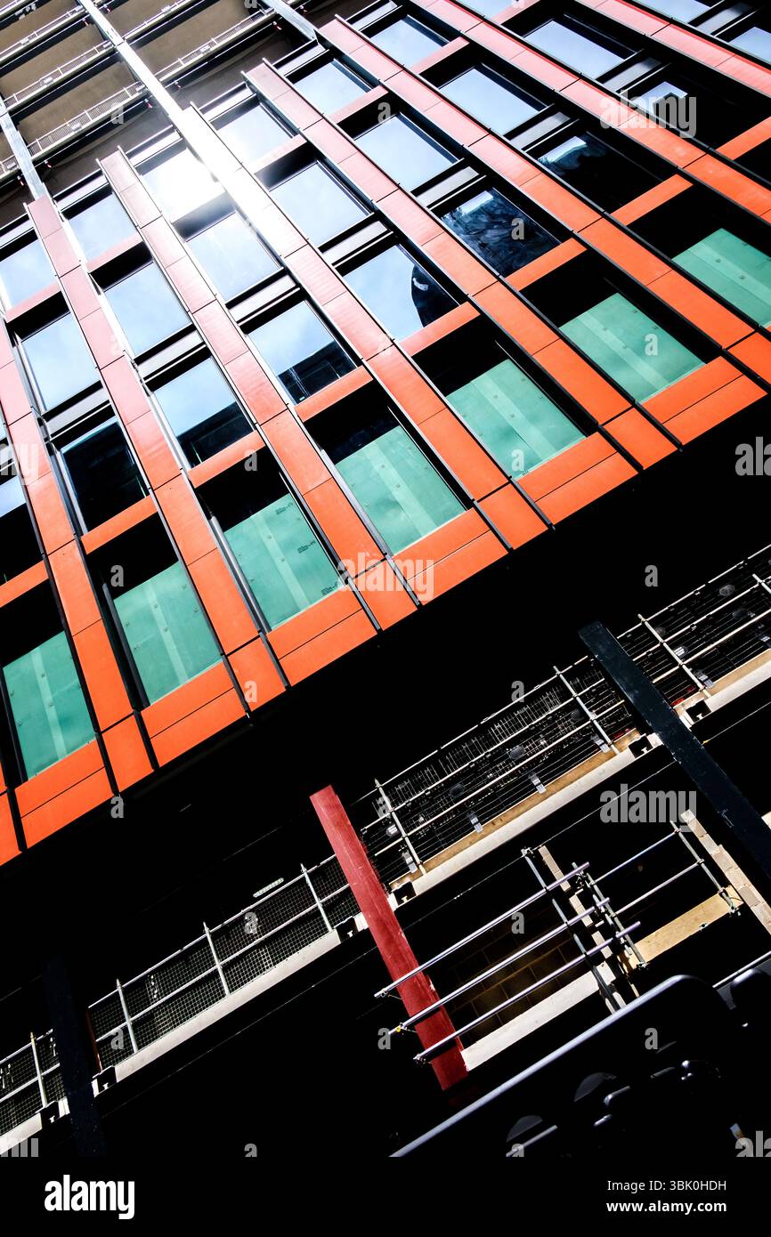 Victoria London UK, June 17 2025, Modern High Rise Building Exterior ...