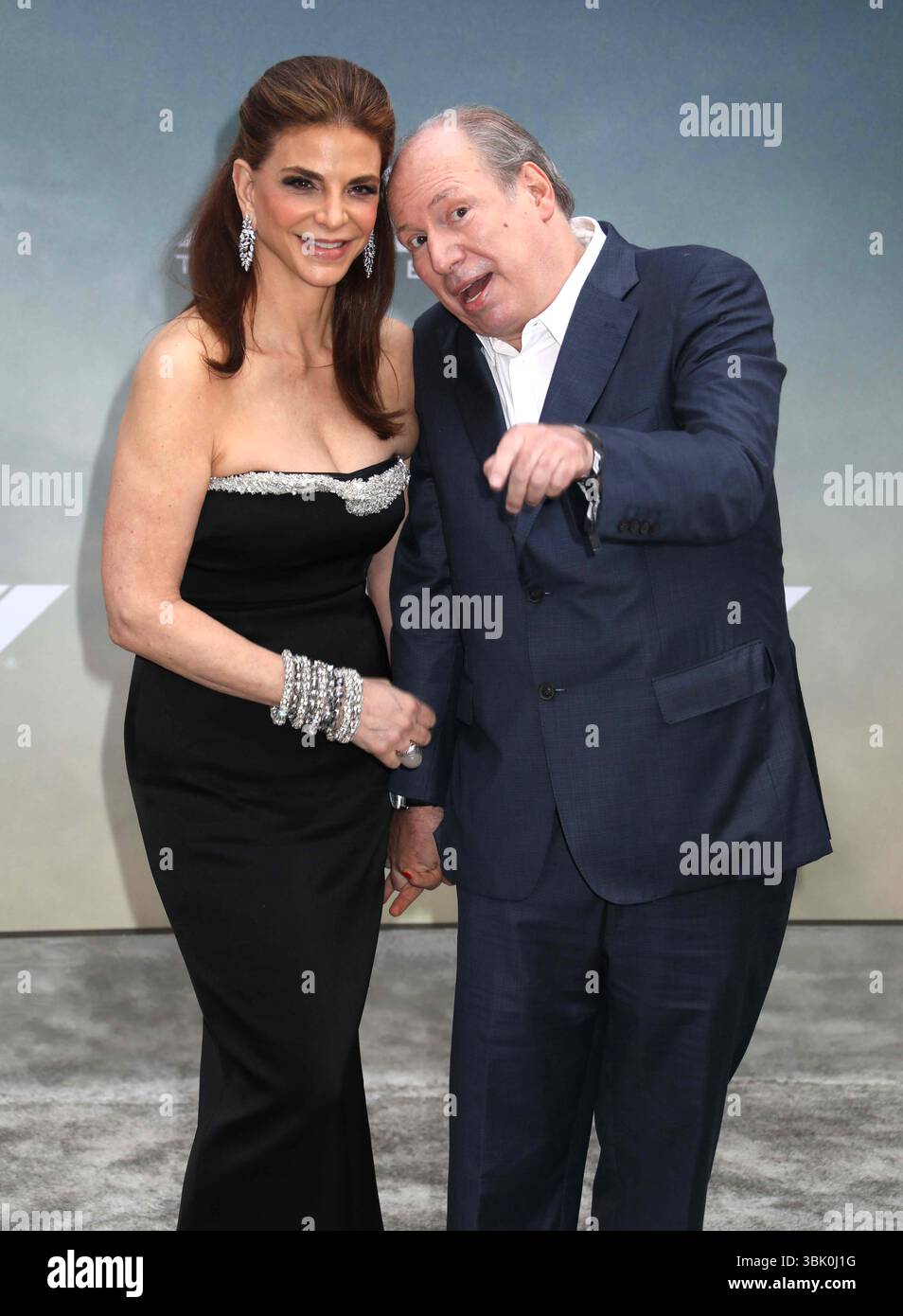 June 16, 2025, New York, New York, USA: DINA DE LUCA and composer HANS ...