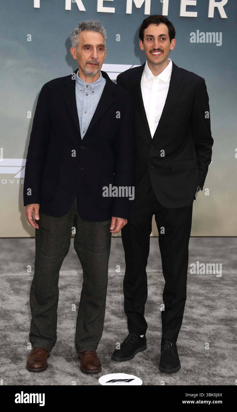 June 16, 2025, New York, New York, USA: Actor JOHN TURTURRO and his son ...