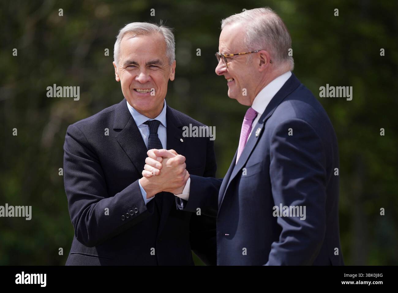 Canada's Prime Minister Mark Carney welcomes Australian Prime Minister ...