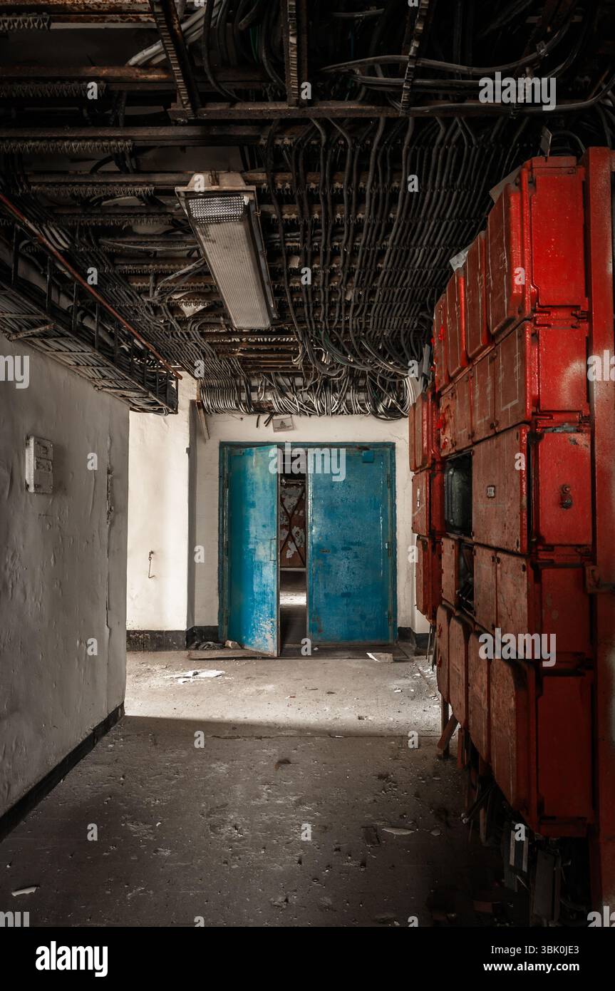 Cable junction boxes hi-res stock photography and images - Alamy