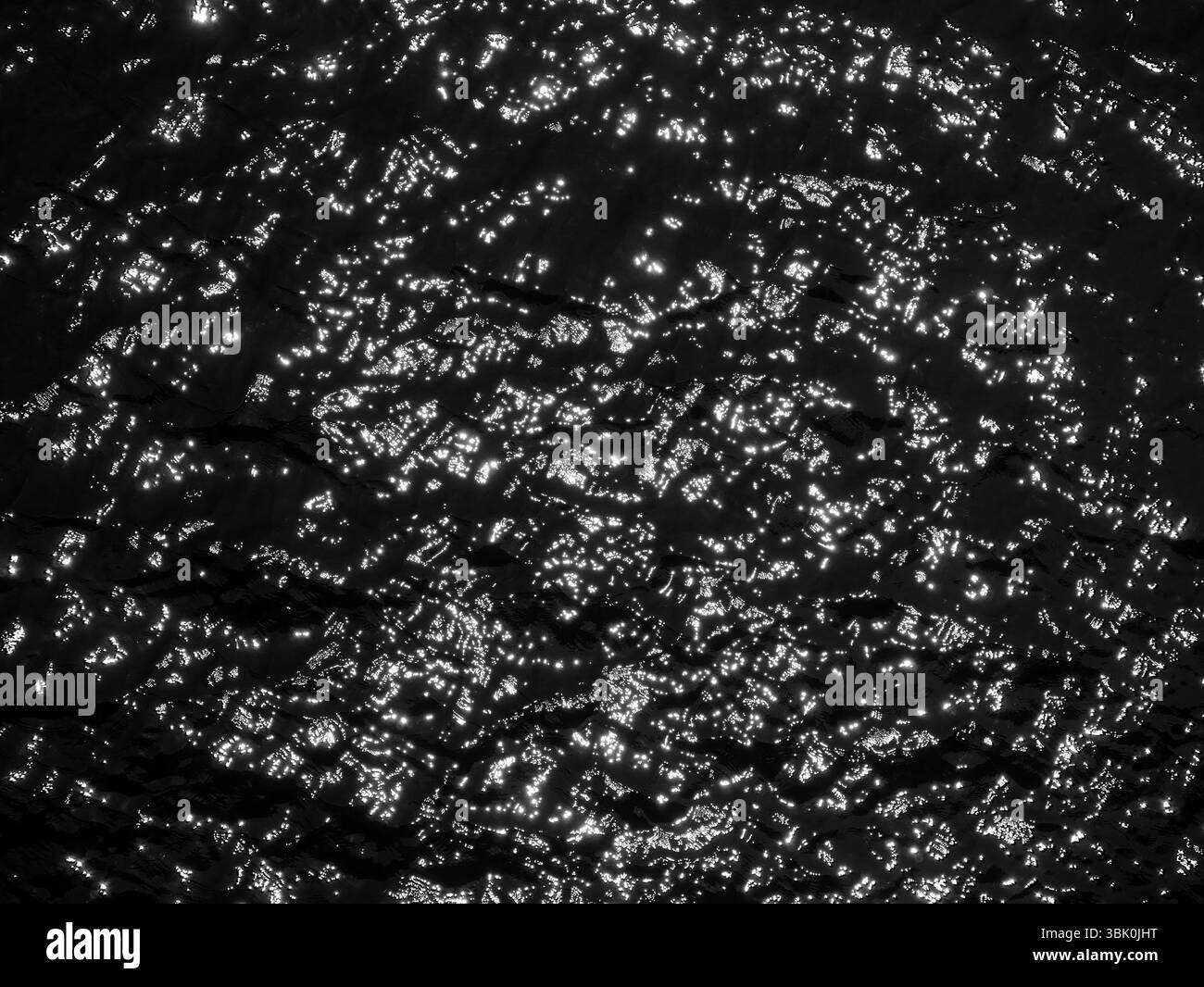 Abstract background glare reflection water Black and White Stock Photos ...