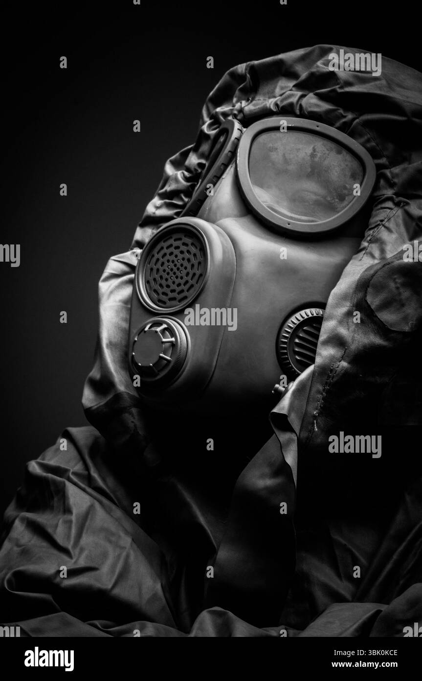 Radiation suit chernobyl Black and White Stock Photos & Images - Alamy