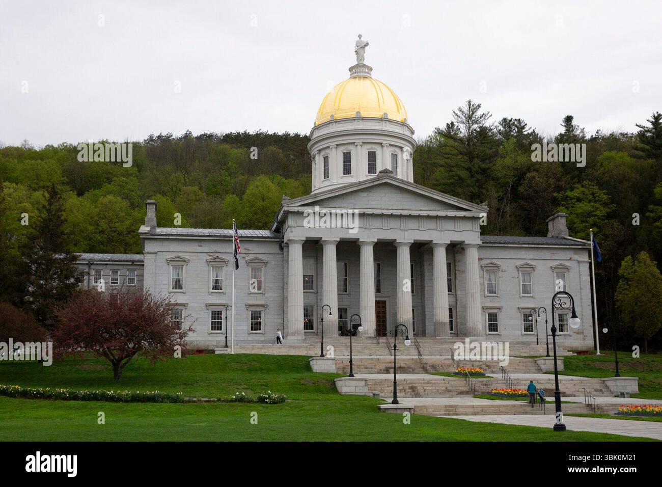 The Vermont state Capitol building is seen on Thursday, May 8, 2025, in ...