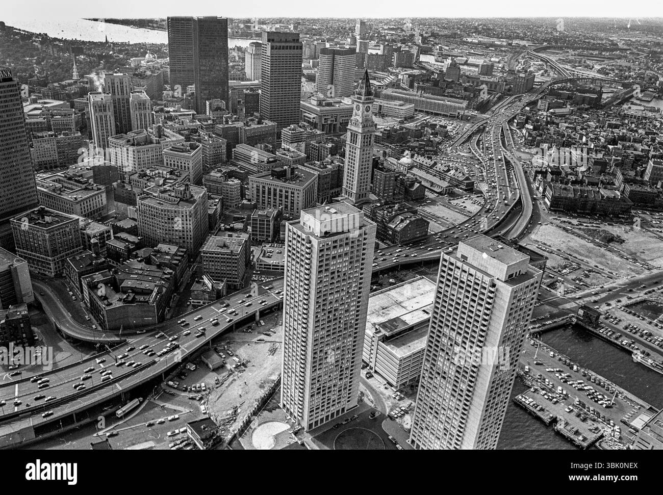 Highway artery Black and White Stock Photos & Images - Alamy