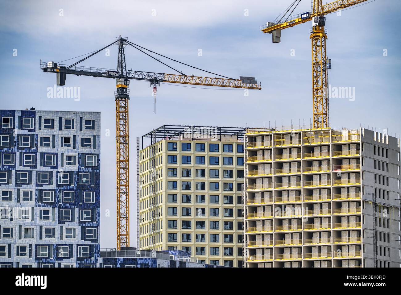 Construction of over 920 student flats at Cambridgelaan in the Science ...