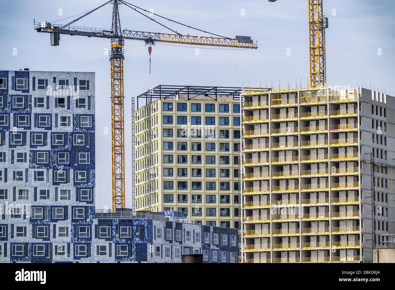 Construction of over 920 student flats at Cambridgelaan in the Science ...