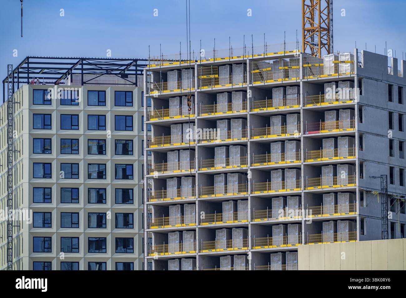 Construction of over 920 student flats at Cambridgelaan in the Science ...
