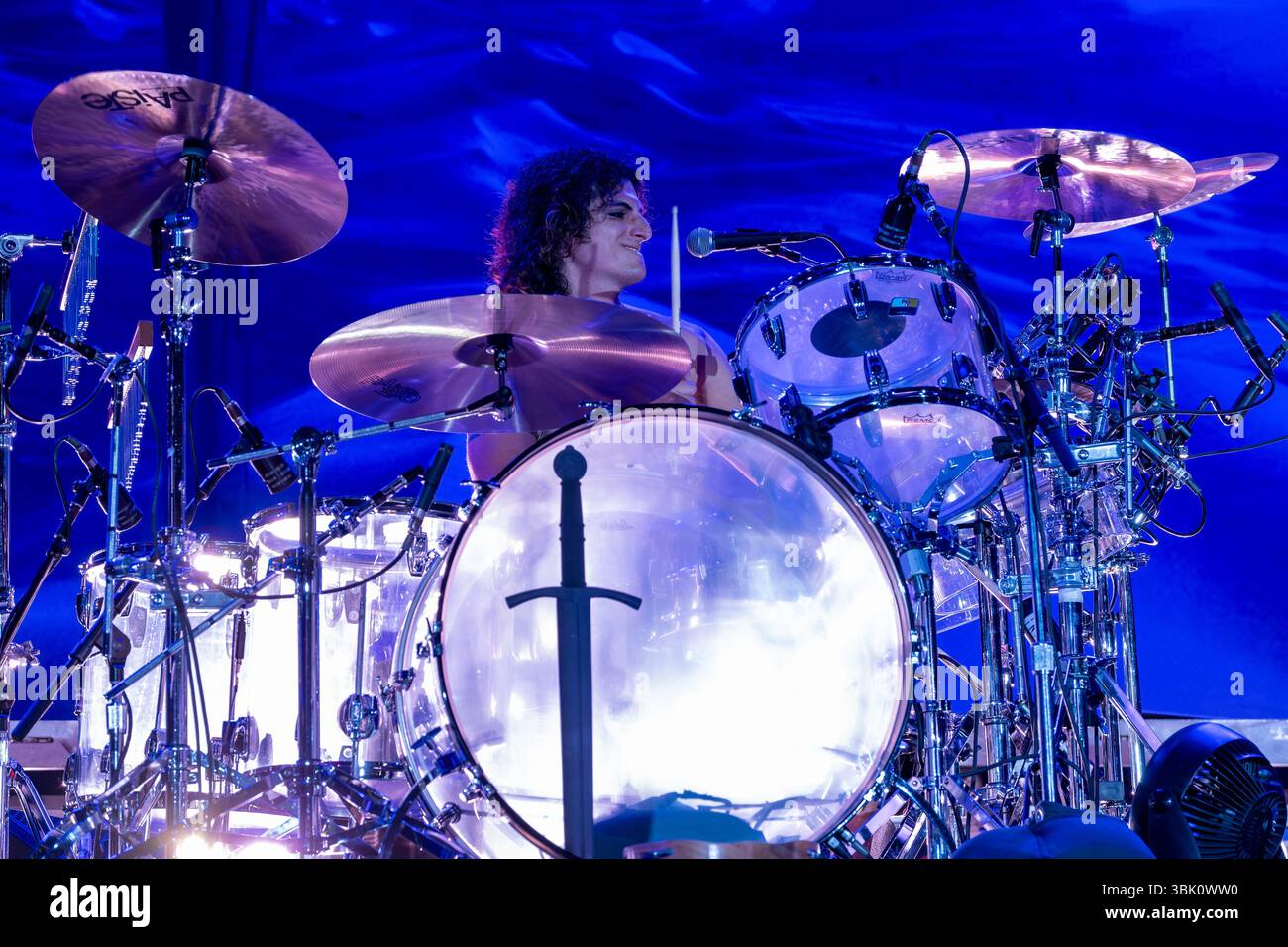 American Rock Band of Greta Van Fleet during their live concert at ...