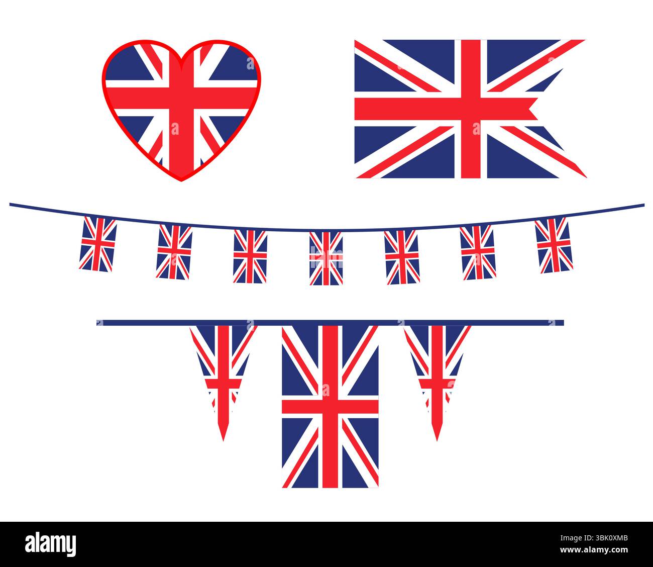 Set symbols united kingdom Stock Vector Images - Alamy