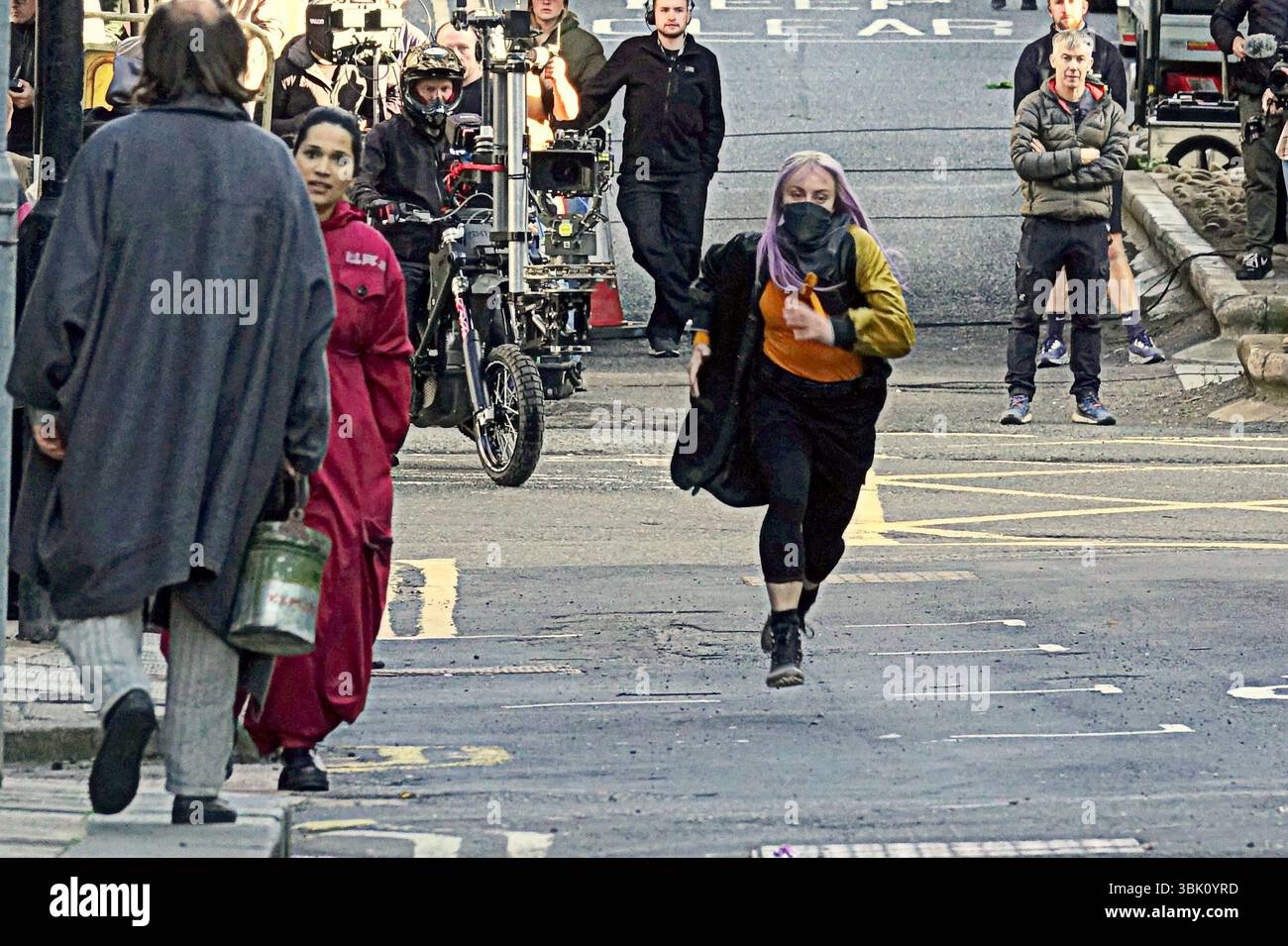 Ghostwriter filming 2025 jenna ortega hi-res stock photography and ...