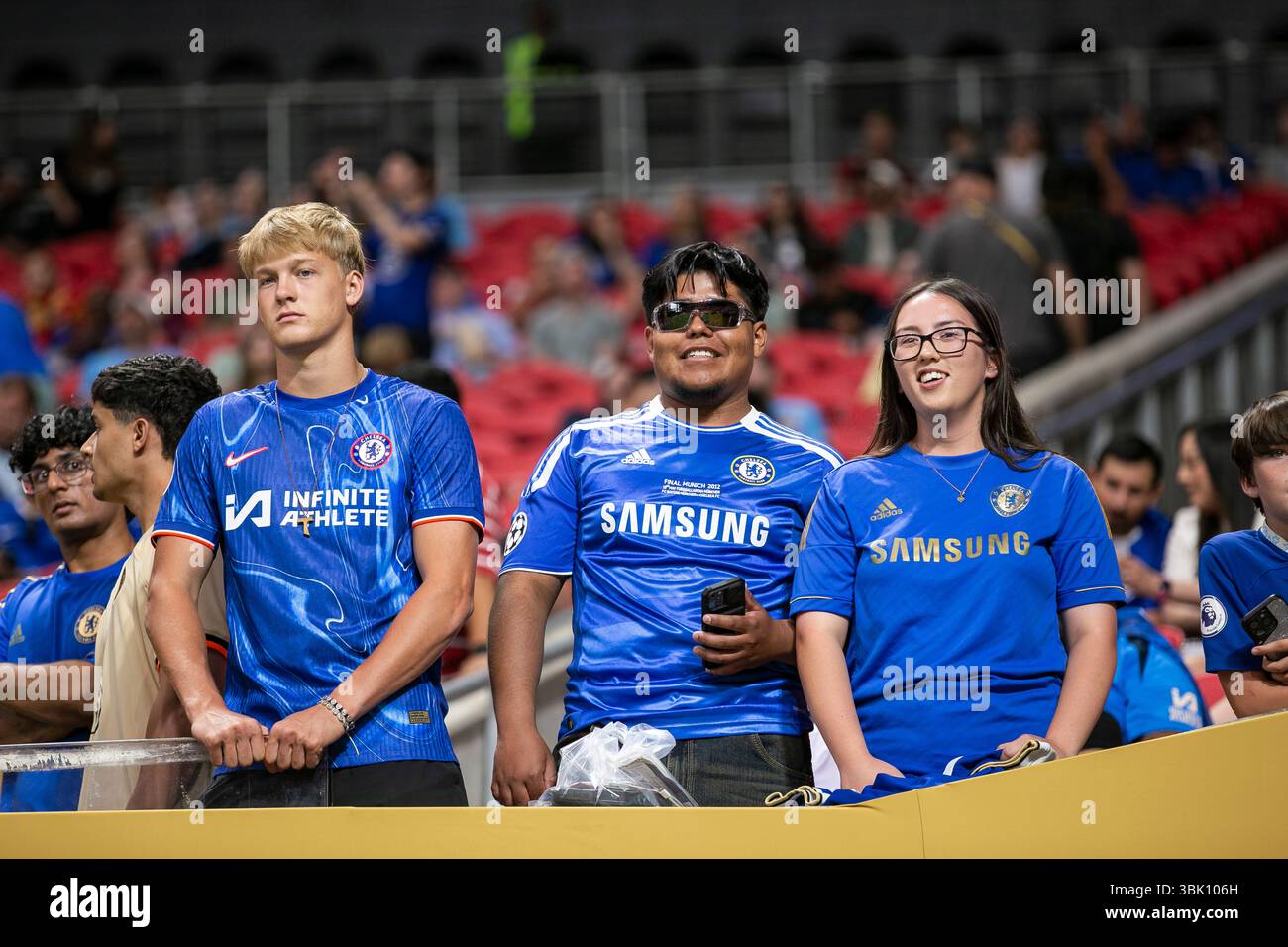 Atlanta, USA. 16th June, 2025. Chelsea FC fans before the FIFA Club ...