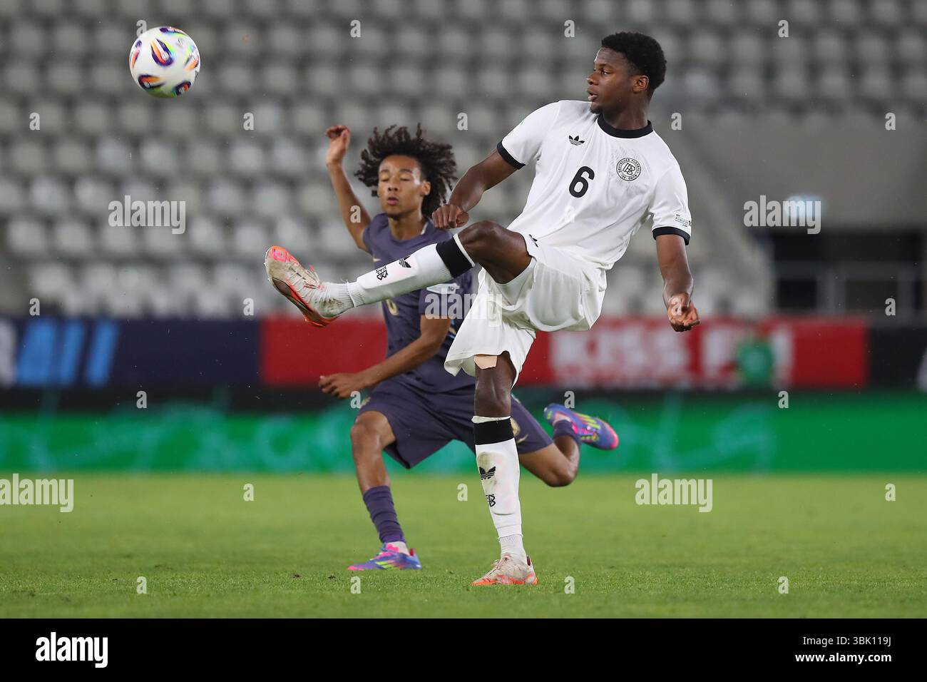 17 June 2025, Romania, Bukarest: Soccer, U19, Men, European ...
