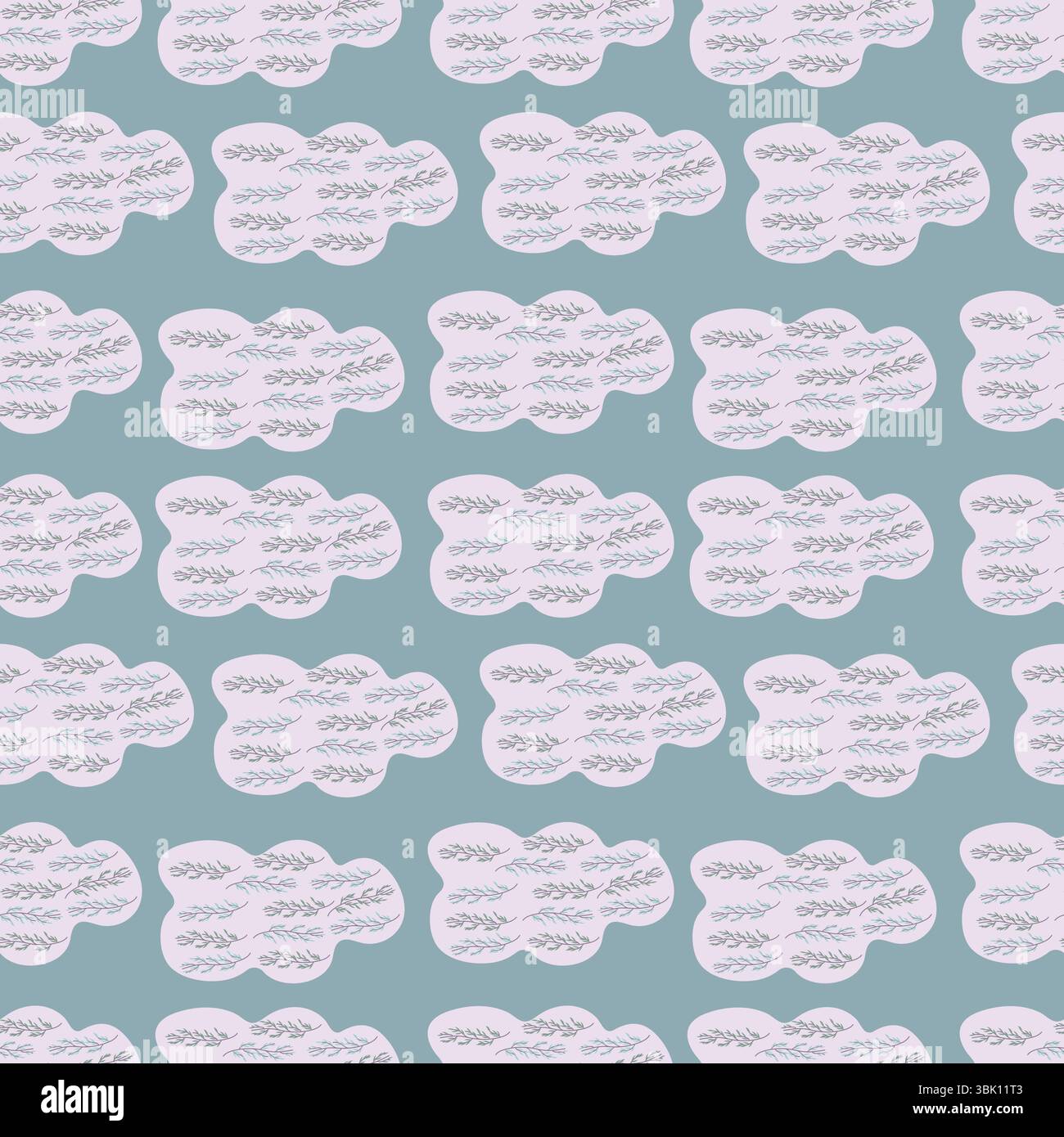 Pastel cloud pattern Stock Vector Images - Alamy