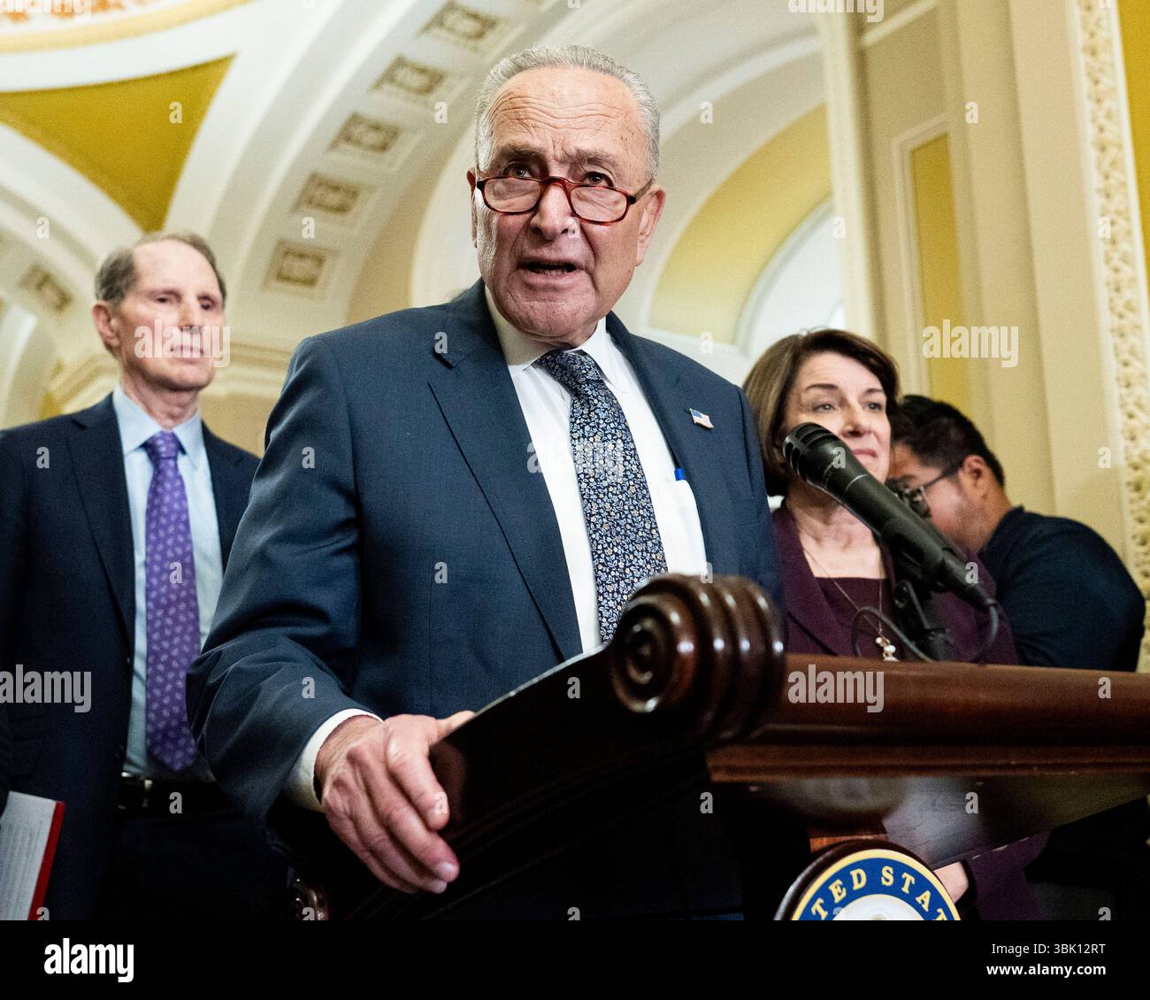 Washington, District Of Columbia, USA. 17th June, 2025. Senate Minority ...