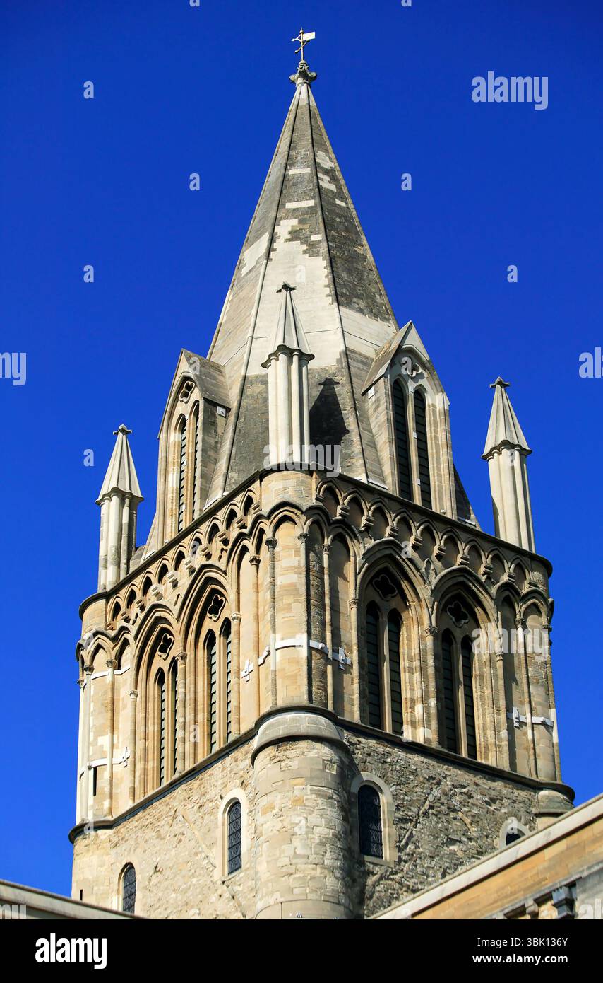 Spire of Christ Church which is a unique foundation of a medieval ...