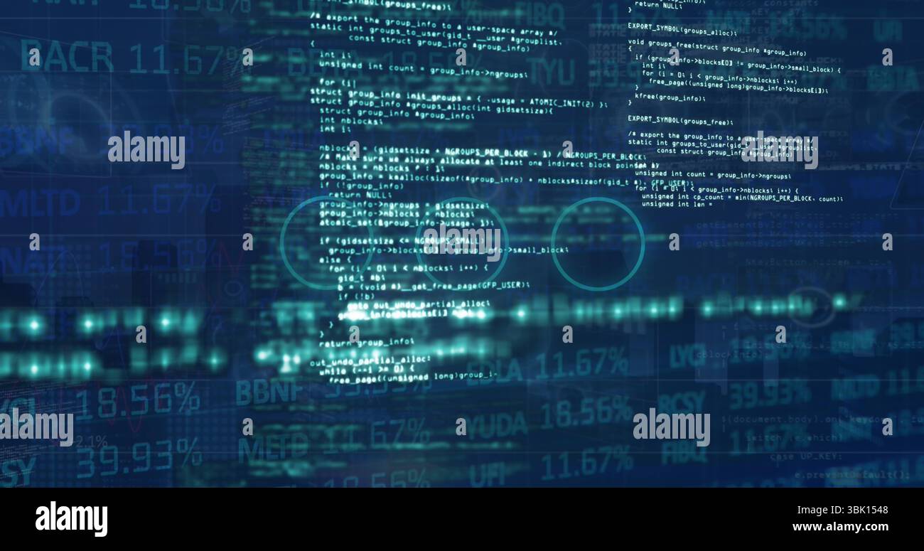 Digital data overlays floating across hi-res stock photography and ...