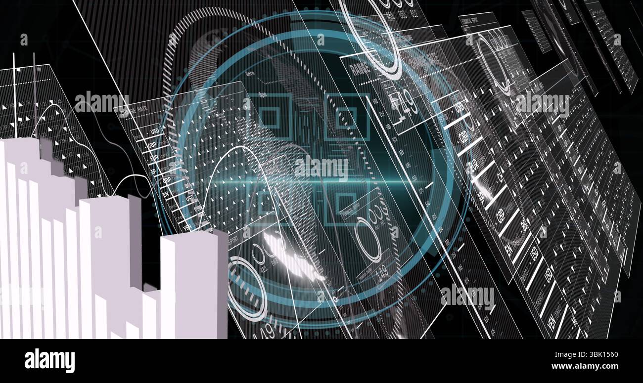 Projecting holographic 3d bar hi-res stock photography and images - Alamy