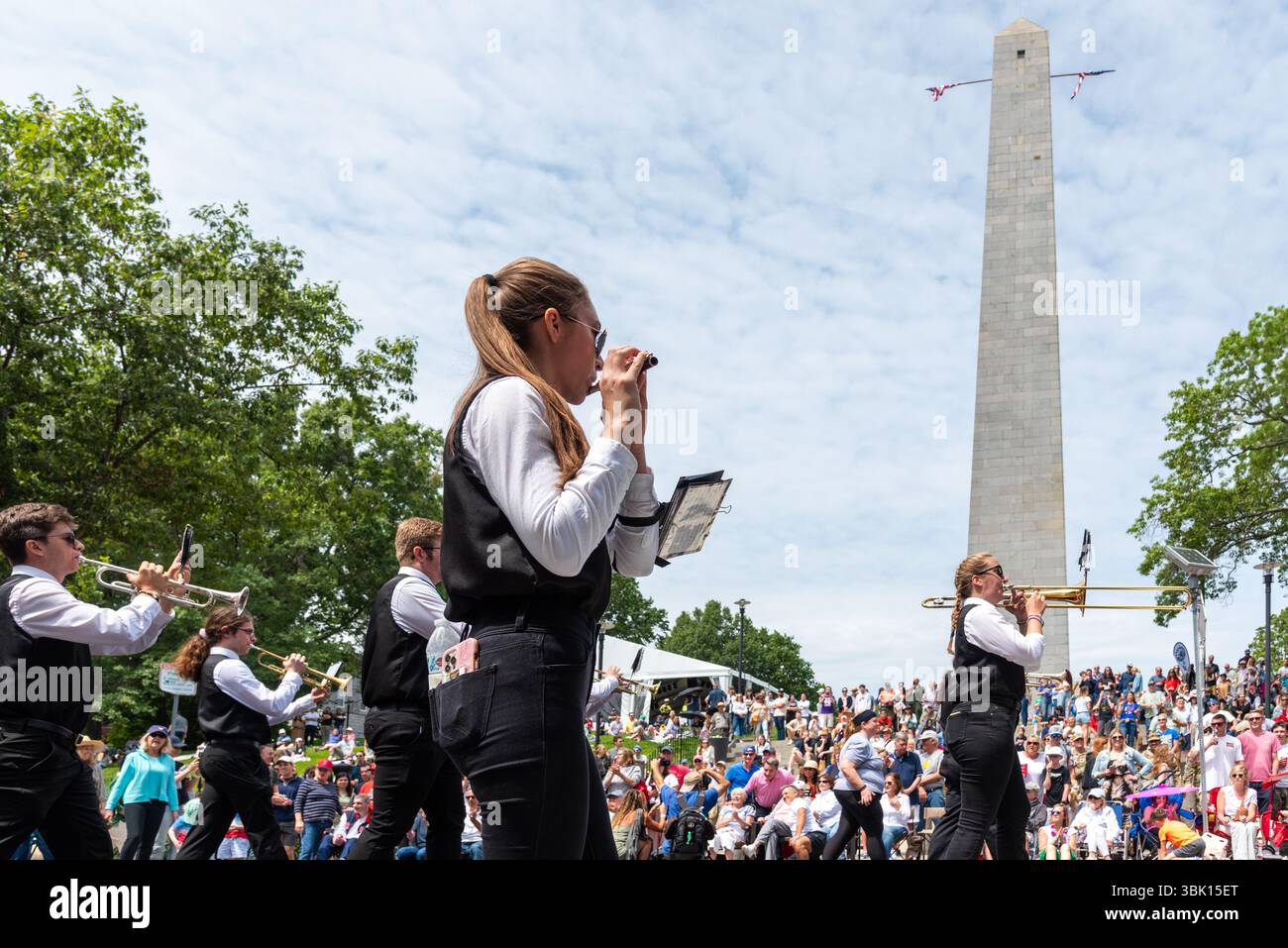 Bunker Hill Parade, honoring the anniversary of the Battle of Bunker ...