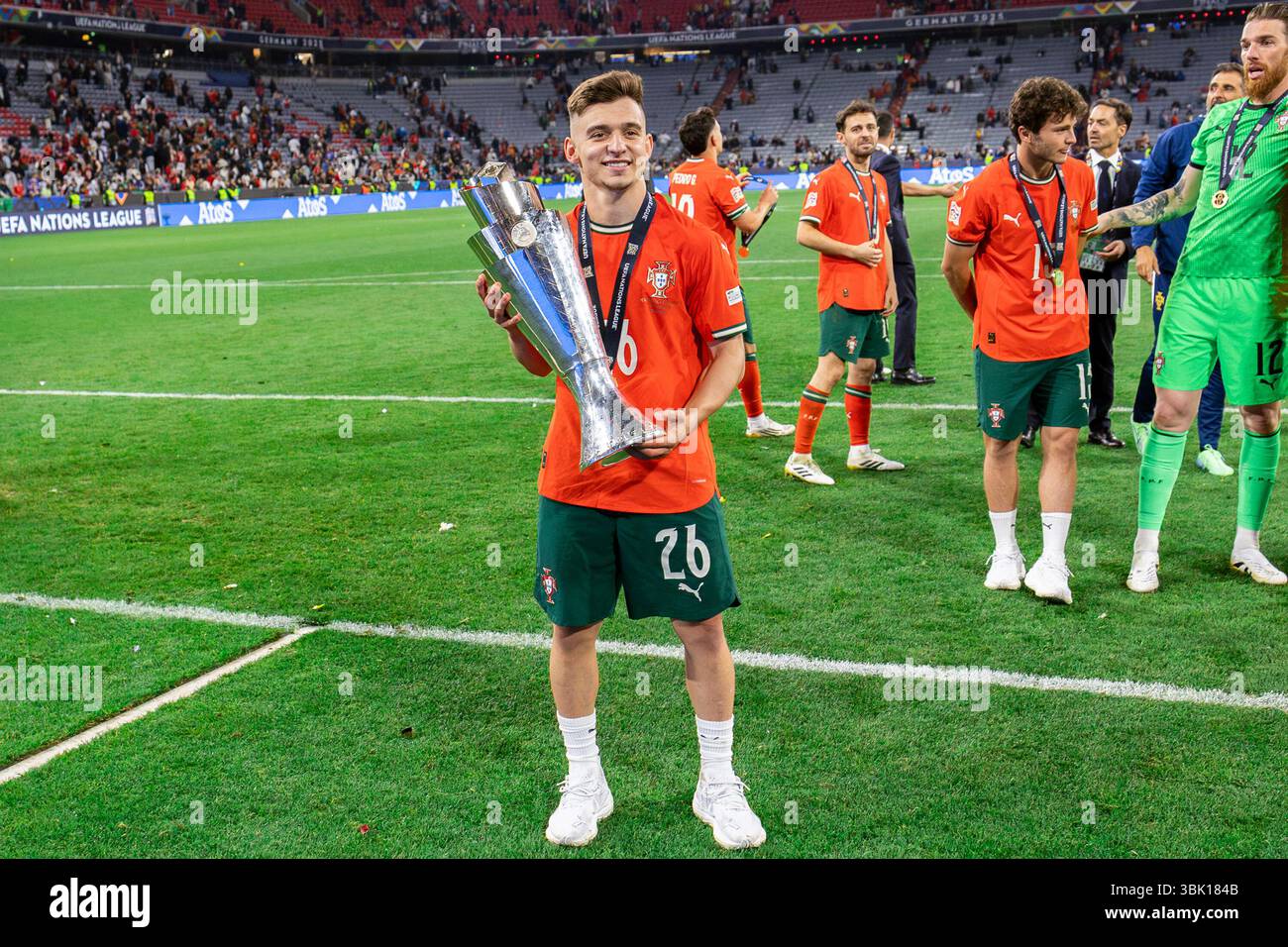 Portugal 2025 nations league trophy hi-res stock photography and images ...
