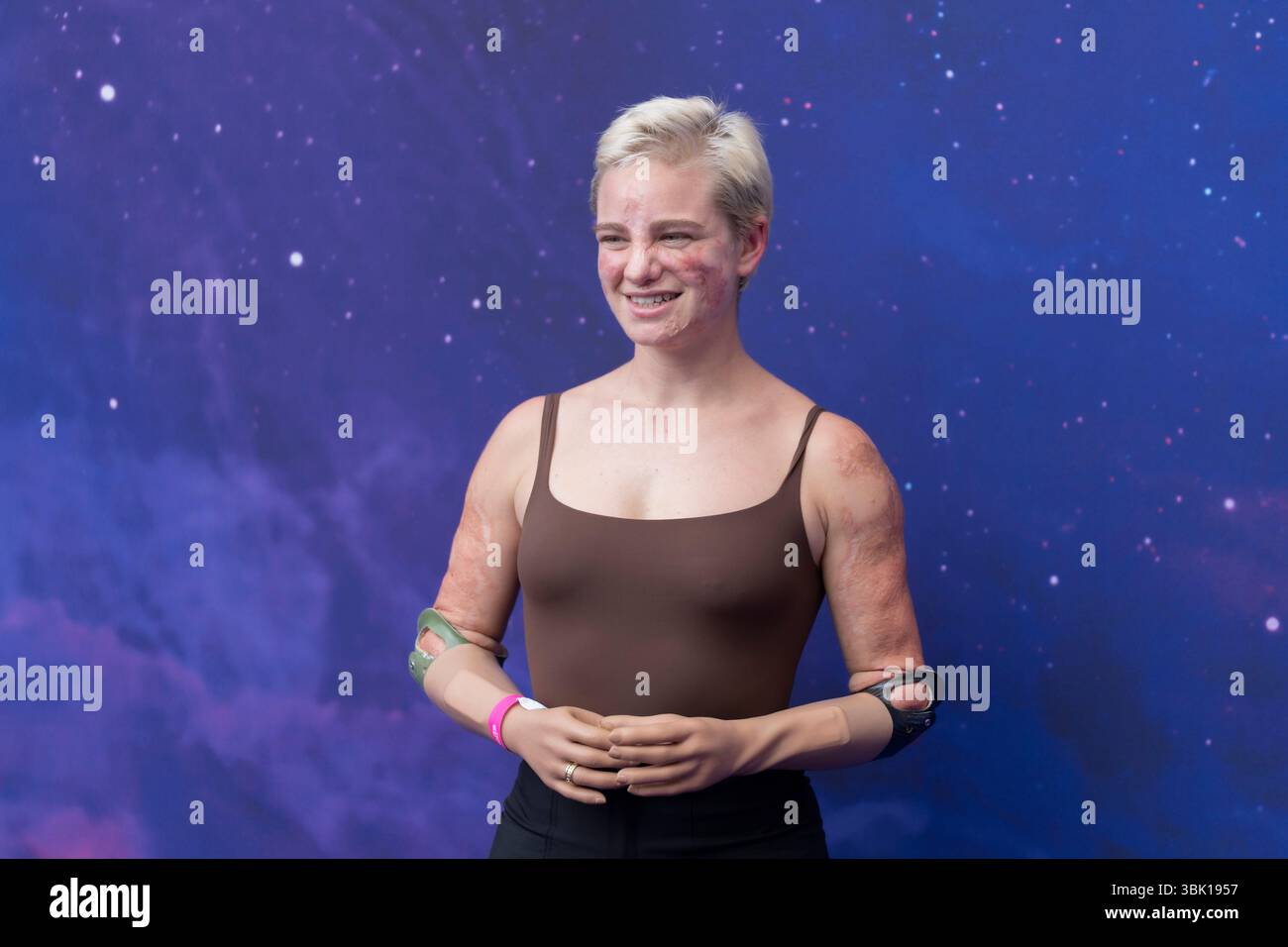 Rome, Italy, June 16, 2025 - Bebe Vio attends at red carpet for the ...