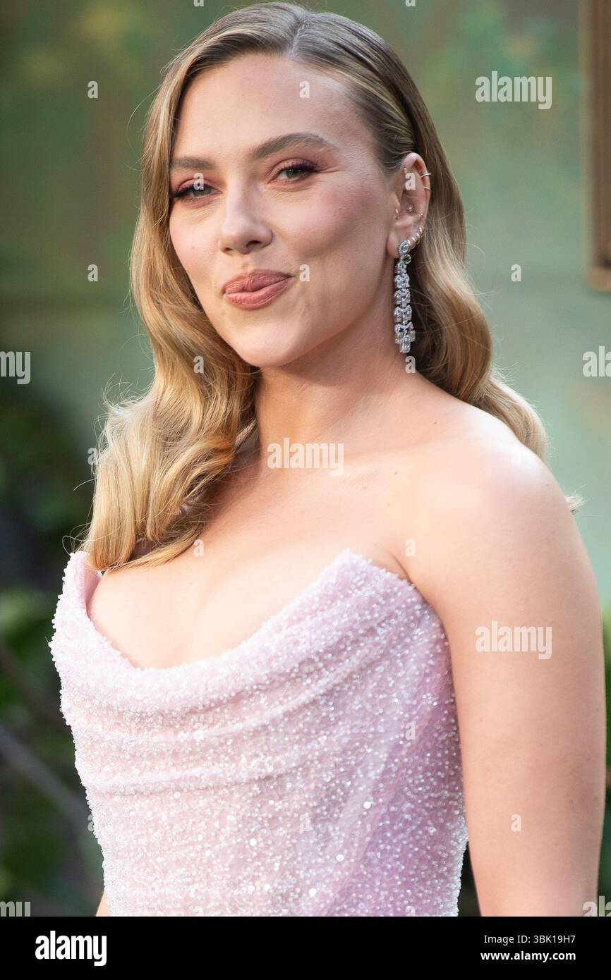 London, UK. 17 Jun, 2025. Pictured: Scarlett Johansson attends The ...