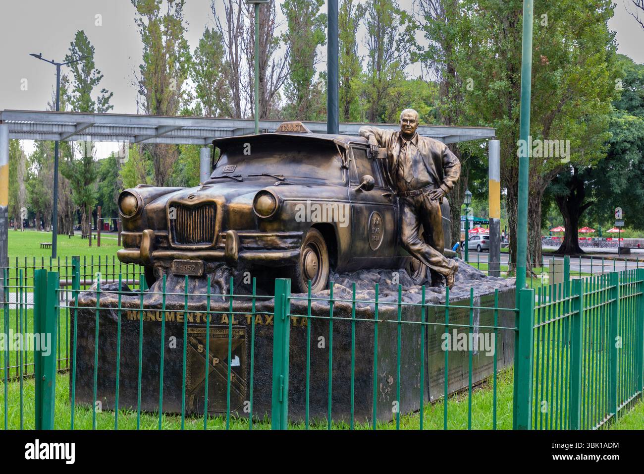 The Taxi Driver monument in Buenos Aires inaugurated in 2012 pays ...