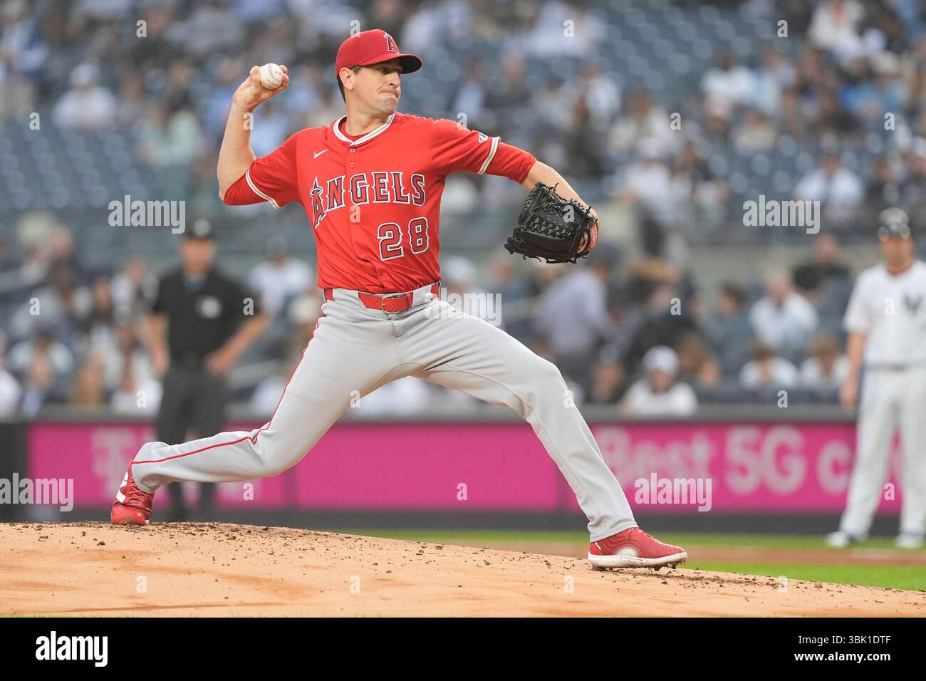 BRONX, NY - JUNE 17: Los Angeles Angels Pitcher Kyle Hendricks (28 ...