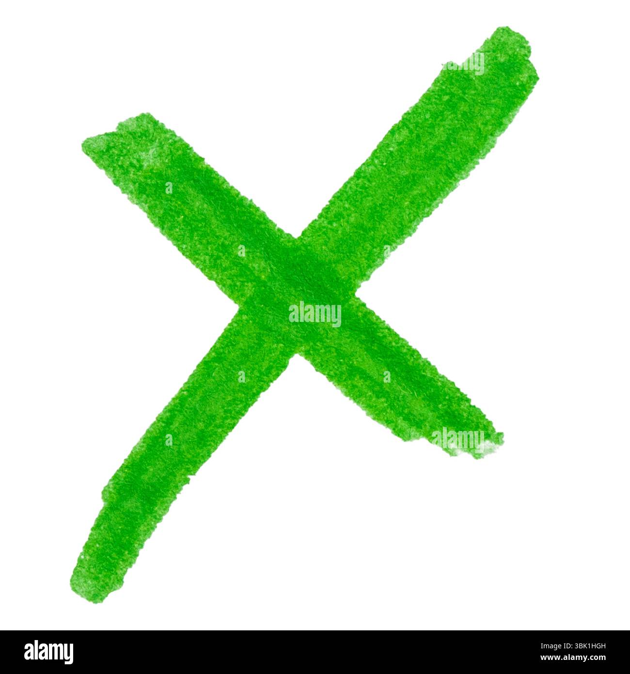 Hand drawn check symbol Cut Out Stock Images & Pictures - Alamy