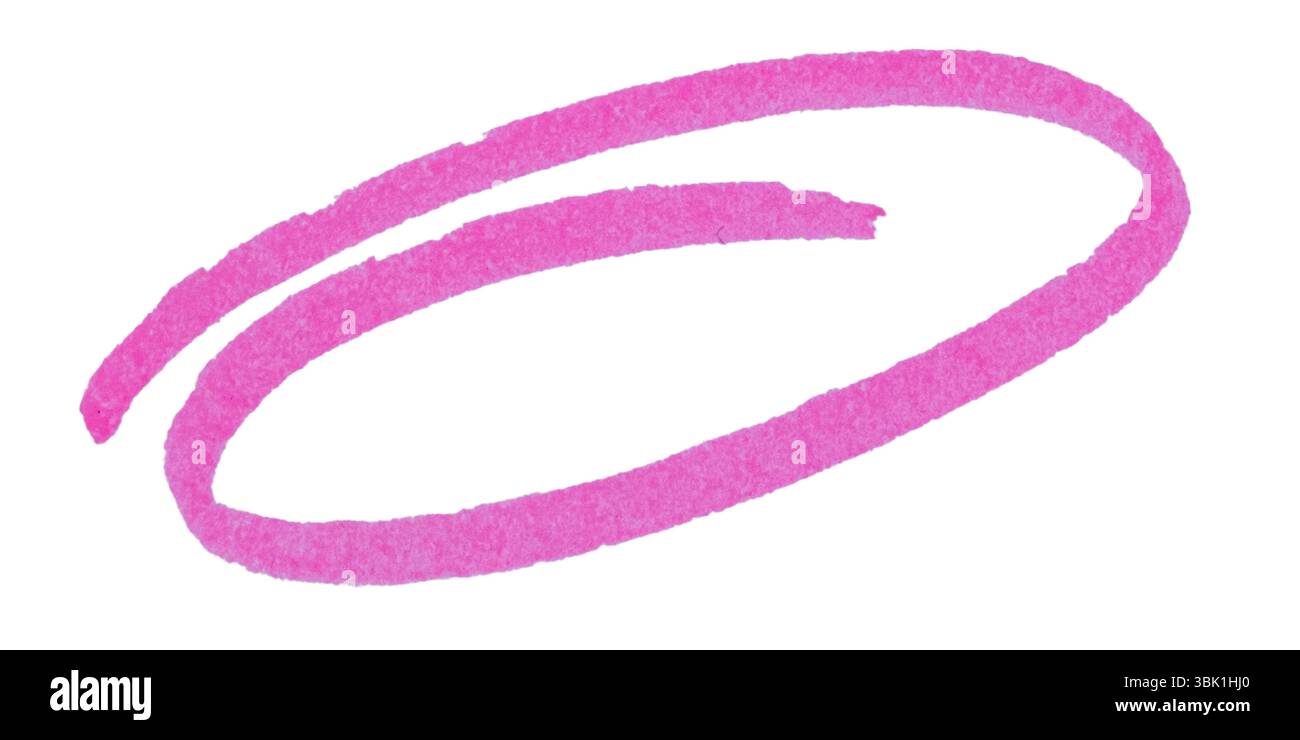 Hand drawn oval highlight hi-res stock photography and images - Alamy