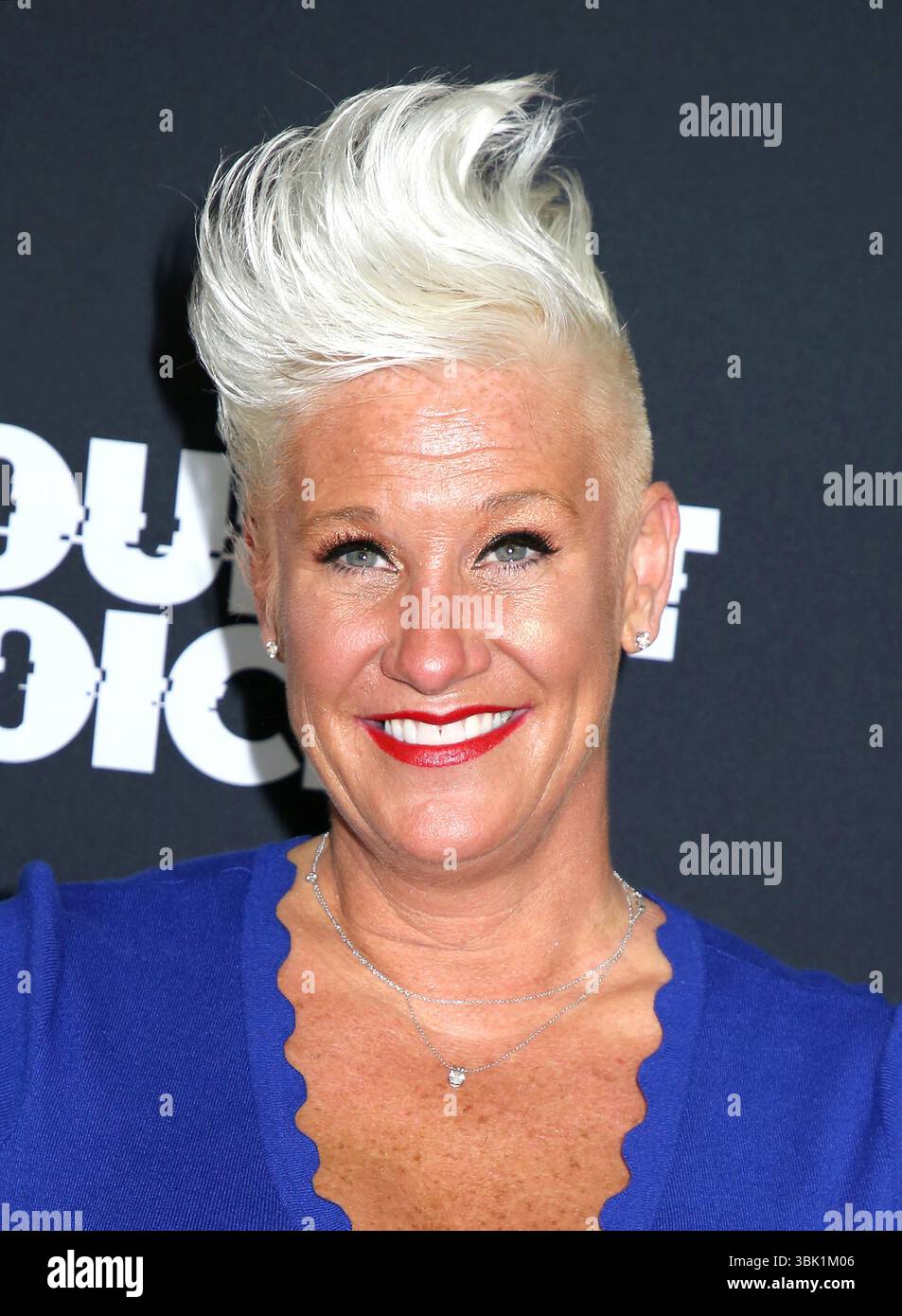 New York City, USA. 17th June, 2025. Food Network star Anne Burrell, 55 ...