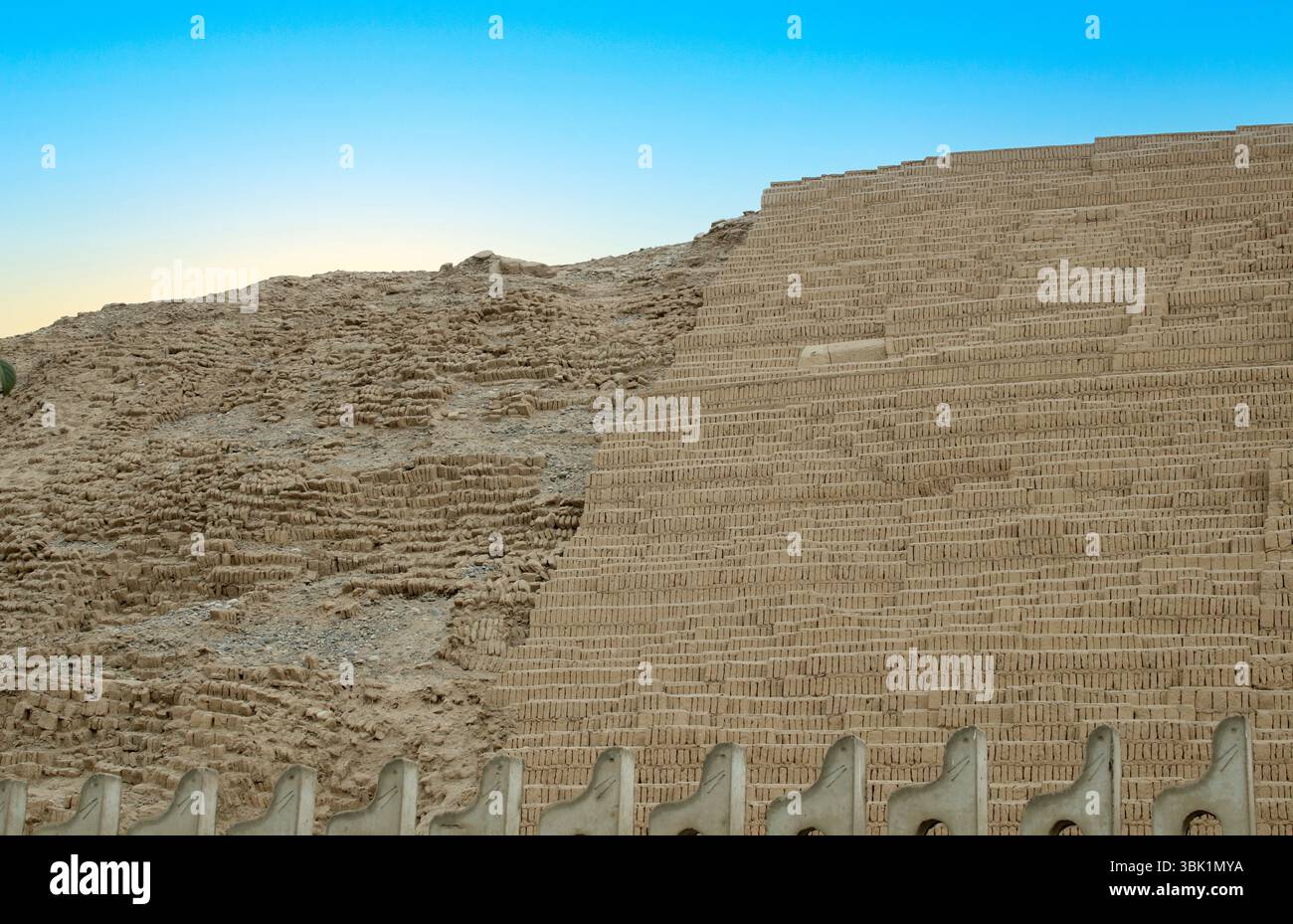 The Huaca Pucllana, also Huaca Juliana is a great adobe and clay ...