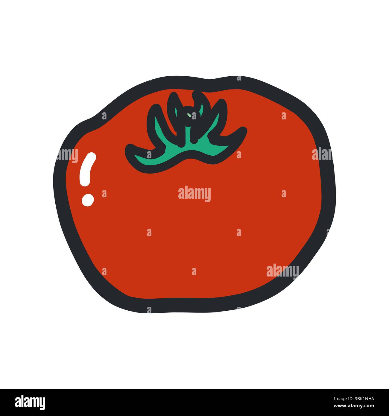 Cute vegetables cartoon Cut Out Stock Images & Pictures - Alamy