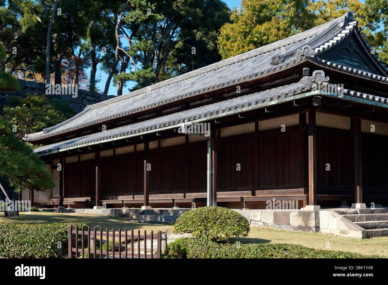 The Obansho (大番所) samurai guard guardhouse near the former Nakanomon ...
