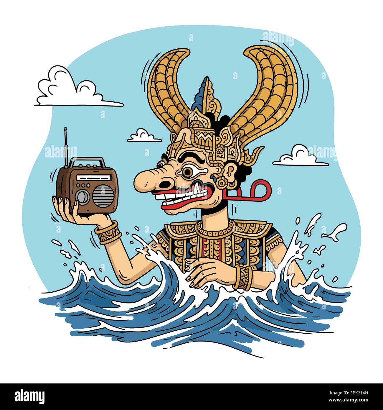 Wayang kulit Cut Out Stock Images & Pictures - Alamy