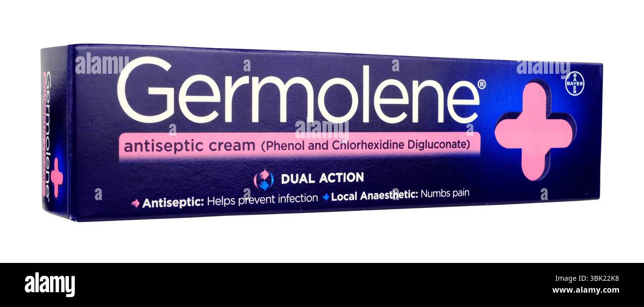 Germolene duel action antiseptic cream with local anaesthetic in a 55g ...