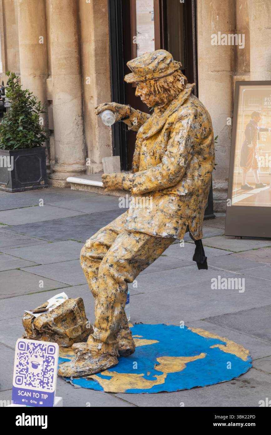 Human statue in front of the pump room hi-res stock photography and ...