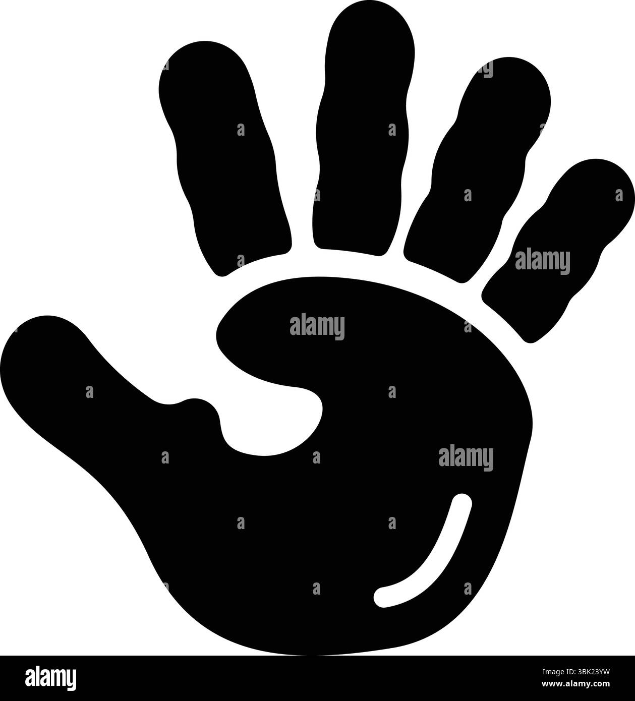 Handprint logo hi-res stock photography and images - Alamy