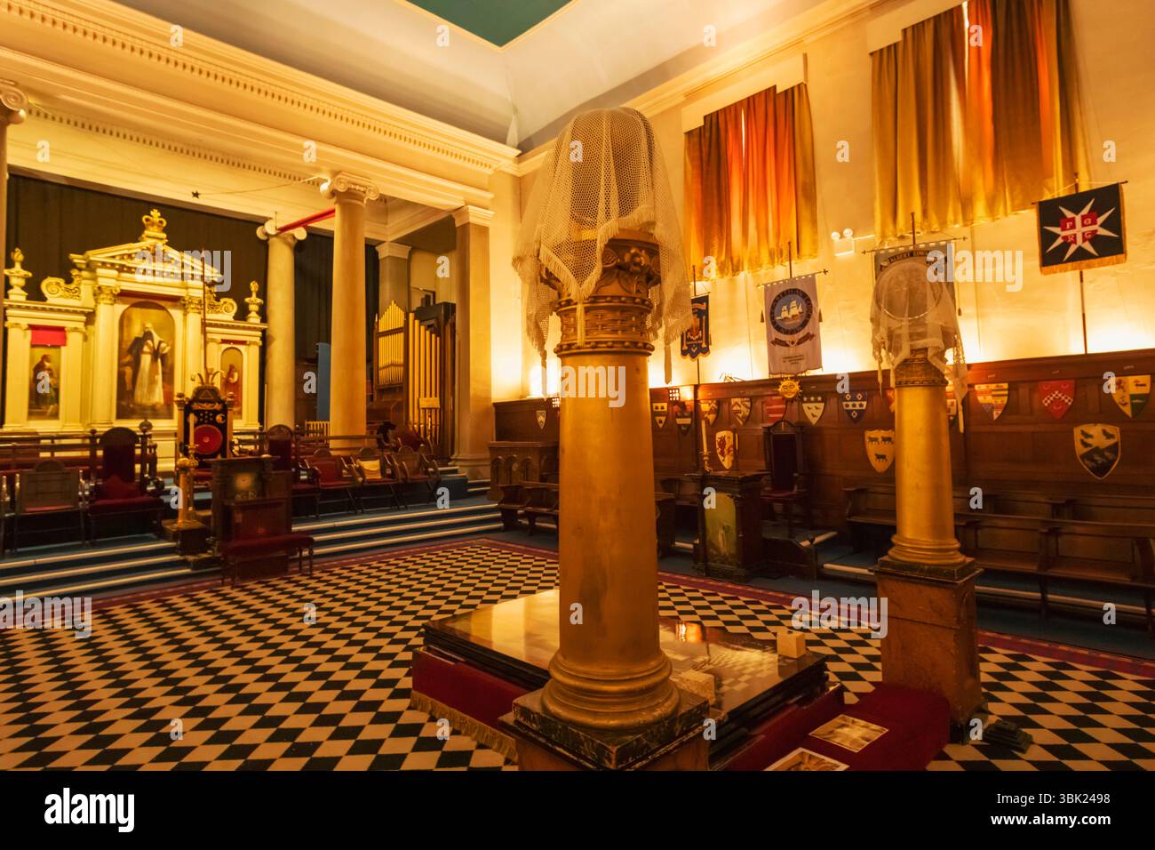 England, Somerset, Bath, The Old Theatre Royal aka Bath Masonic Hall ...