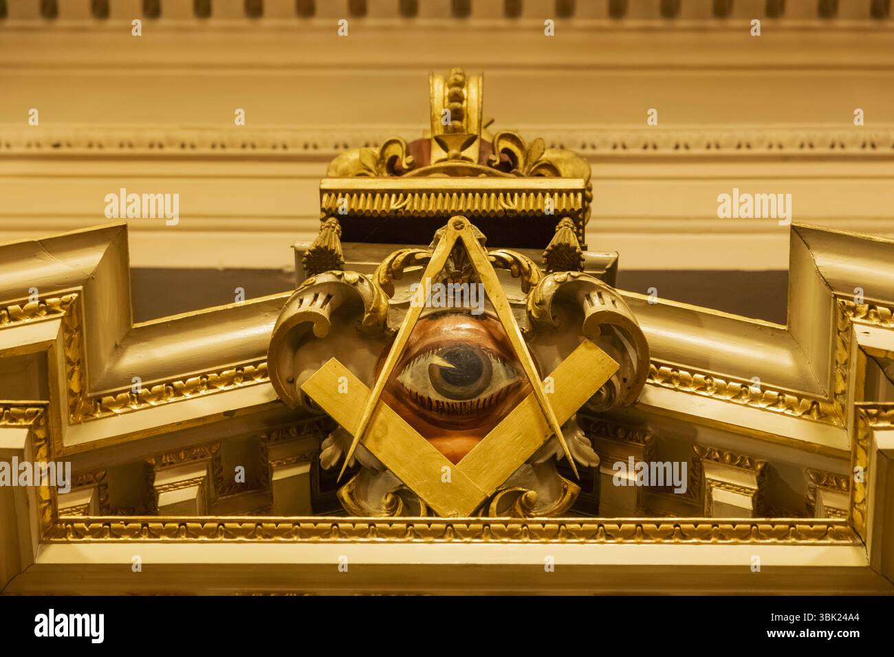 England, Somerset, Bath, The Old Theatre Royal aka Bath Masonic Hall ...