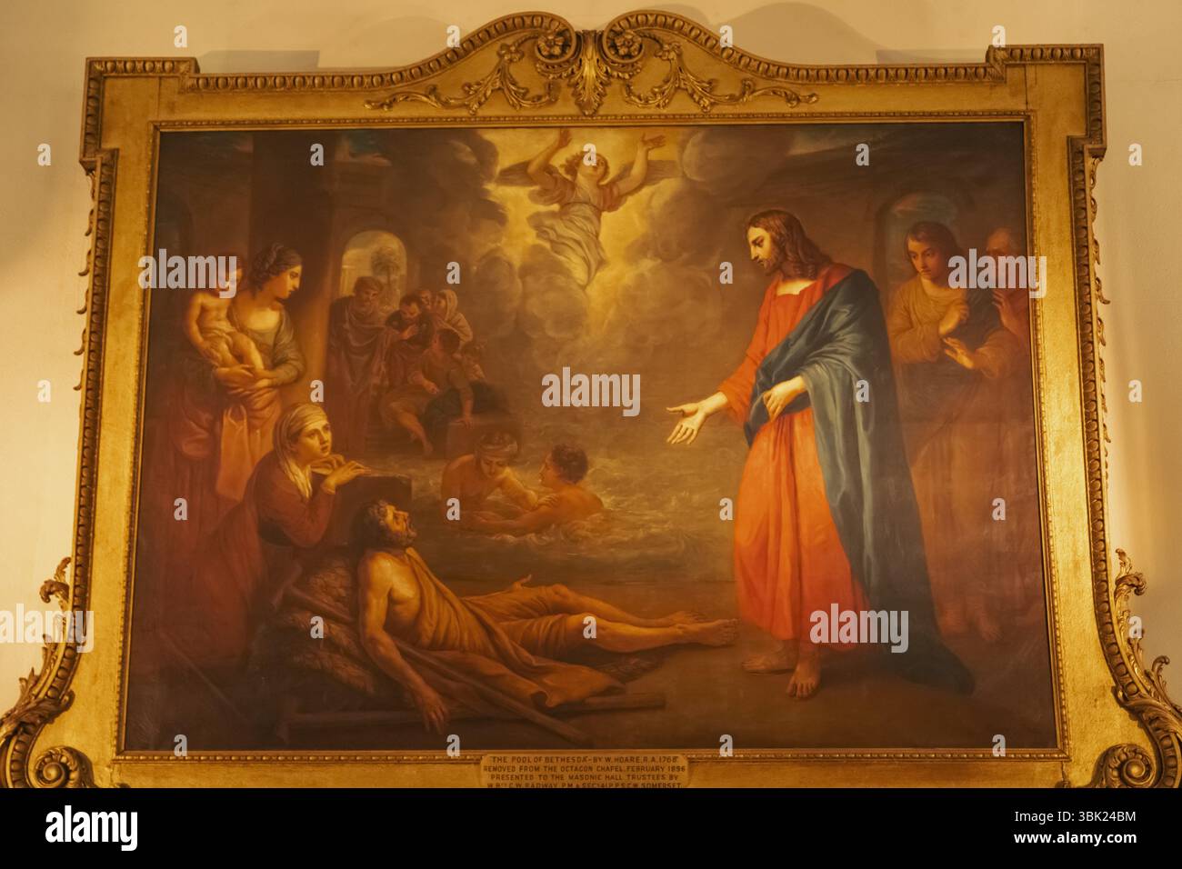 England, Somerset, Bath, The Old Theatre Royal aka Bath Masonic Hall ...