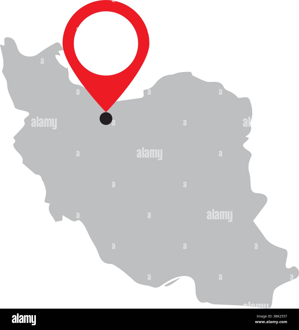 vector illustration of Iran map Stock Vector Image & Art - Alamy